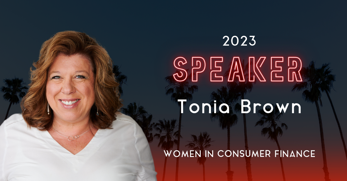 Tonia Brown- Speaker - Women in Consumer Finance 2023